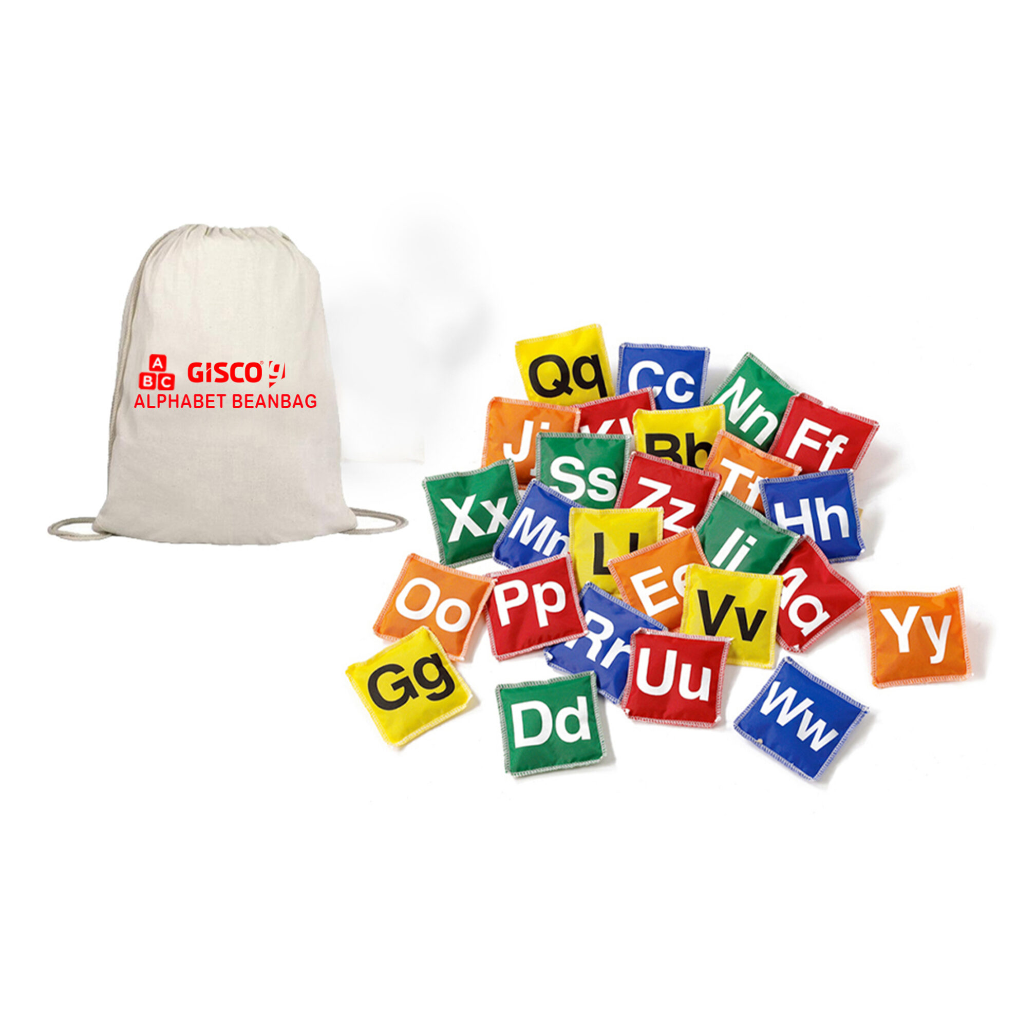 Multi Colour Alpha Bean Bags - Primary Sports Accessories...