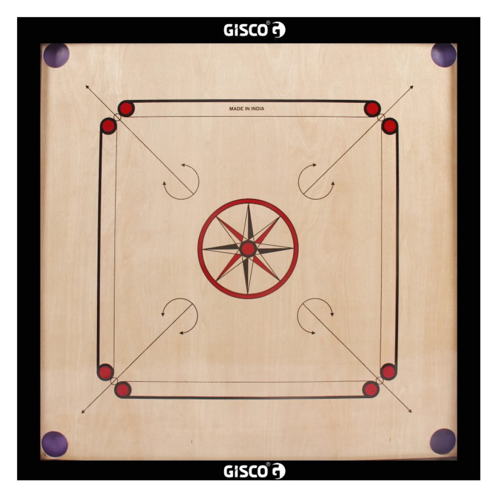 Champion – 2.5” Carrom High-Quality Game Board.