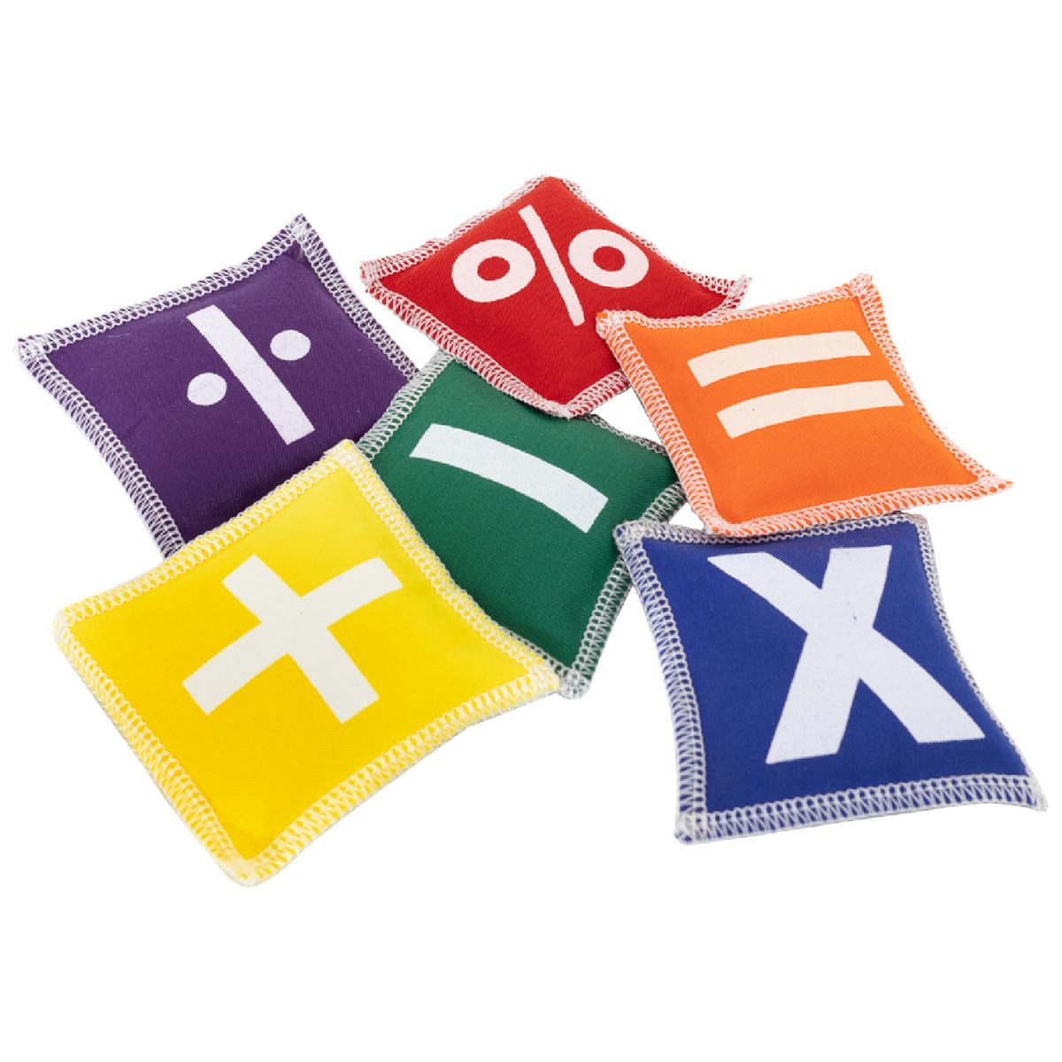 Symbol Bean Bags For Kids Keep Learning And Fun.