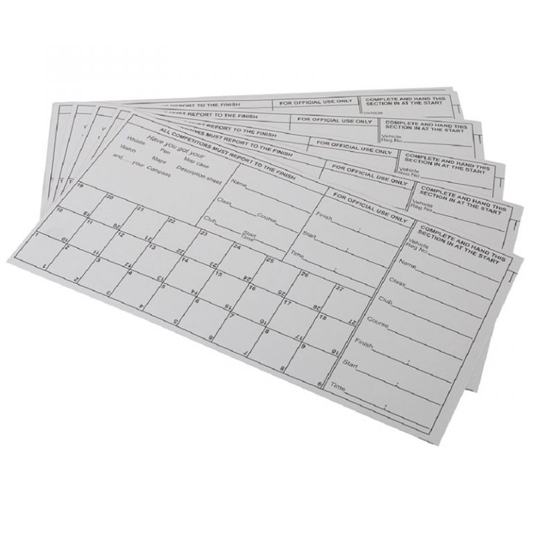 Orienteering Card | The Ultimate Navigation Tool..