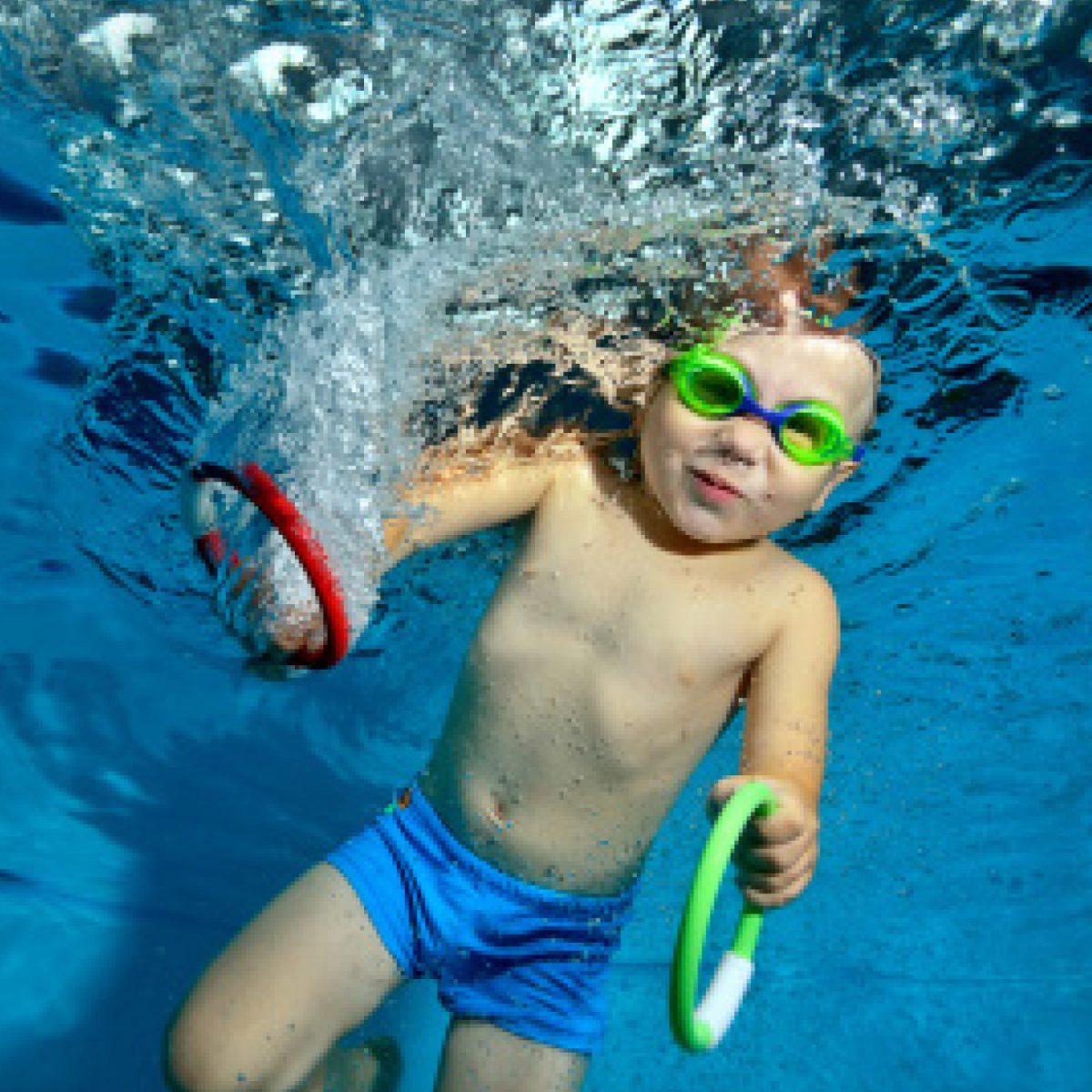 Gisco Pool Diving Sinker Rings Diving Toys